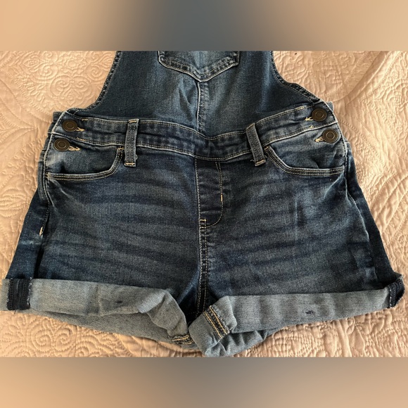 SO | Bottoms | So Blue Denim Girls Overall Shorts Size 2 | Poshmark